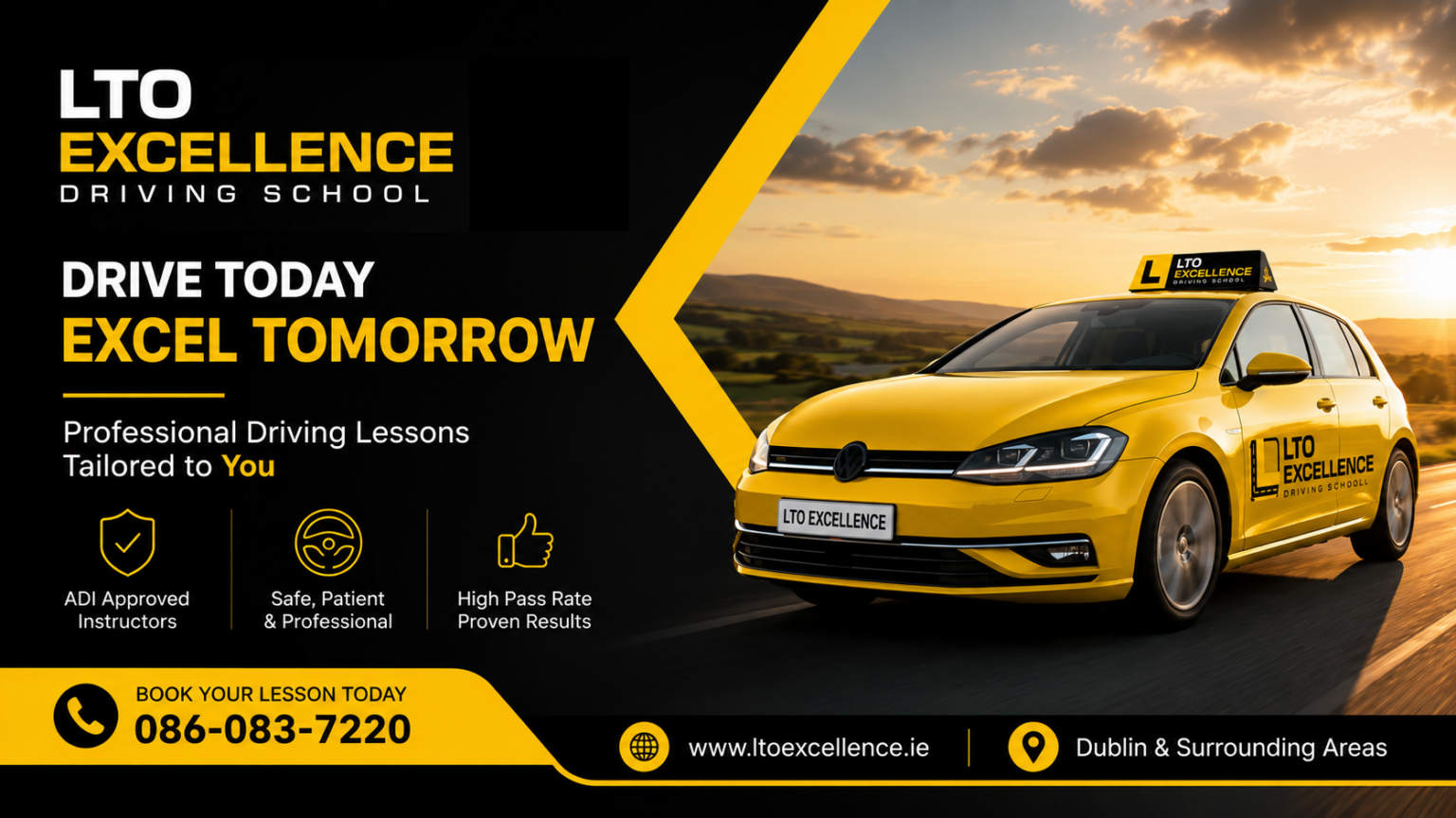Automatic Driving Lessons Harmonstown | Book Today